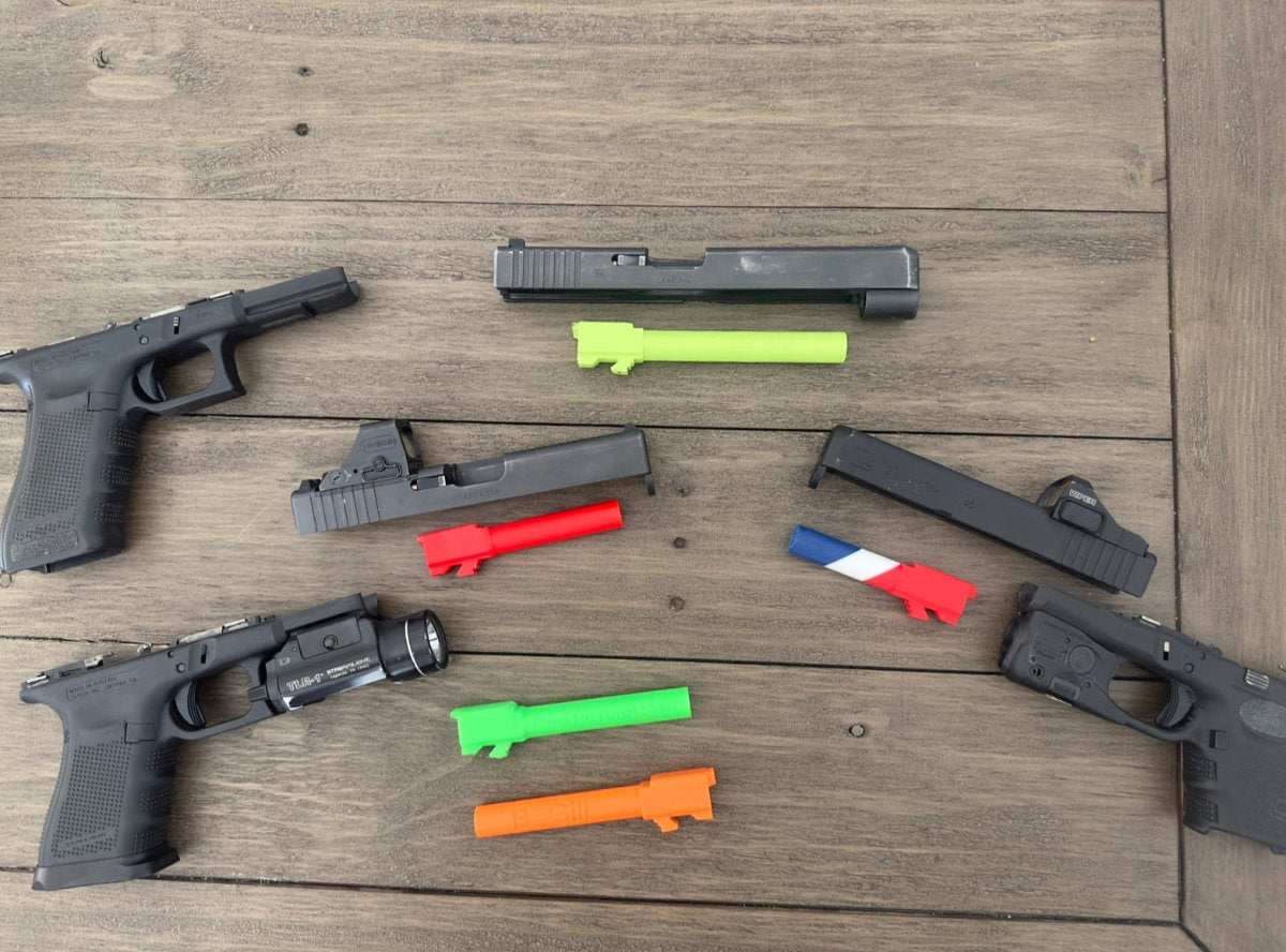 Training Safety Barrels - Glock (Others on special request ...